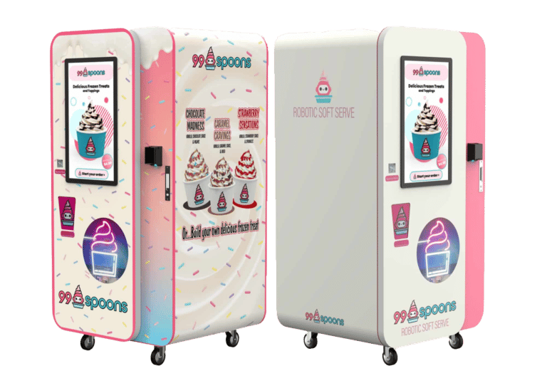 99 Spoons – Automated Soft Serve Vending Machine