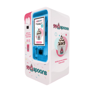 99 Spoons B2B: Robotic Soft-Serve Kiosks for Businesses
